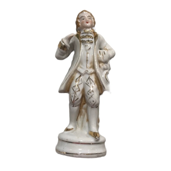 Occupied Japan | Accents | Vintage Porcelain Figurine Colonial Man ...